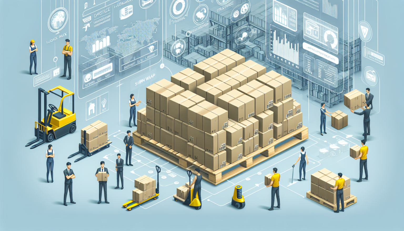 Le poids moyen d'une palette avec charge : l'expertise Transaldis au ...