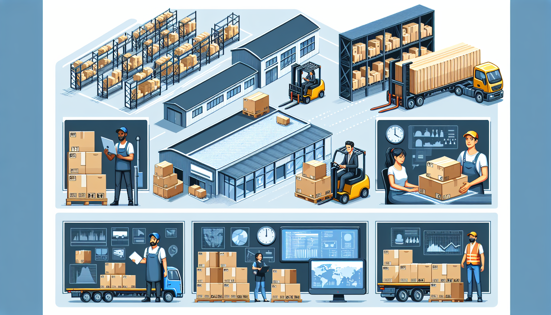 Le groupage en transport : une solution logistique économique