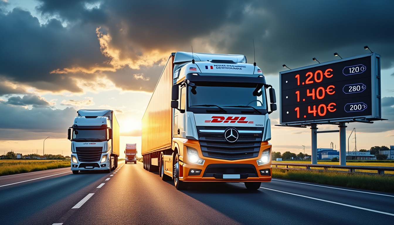 Évolution des salaires dans le secteur logistique du transport routier ...