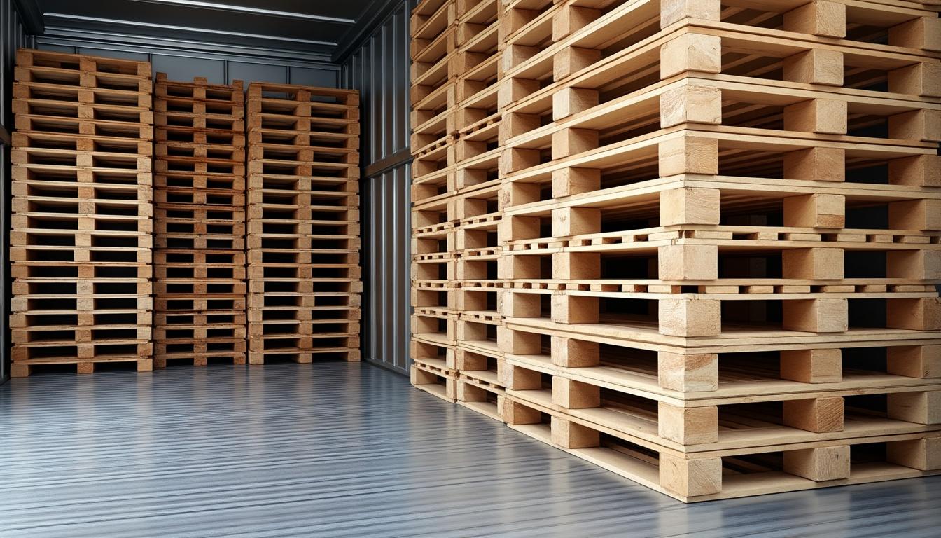 Palettes 100x120 : clé de la logistique efficace