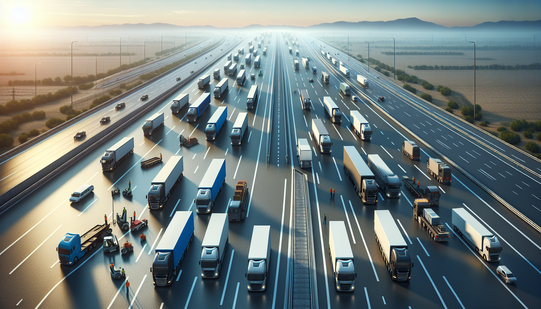 C'est quoi le transport routier
