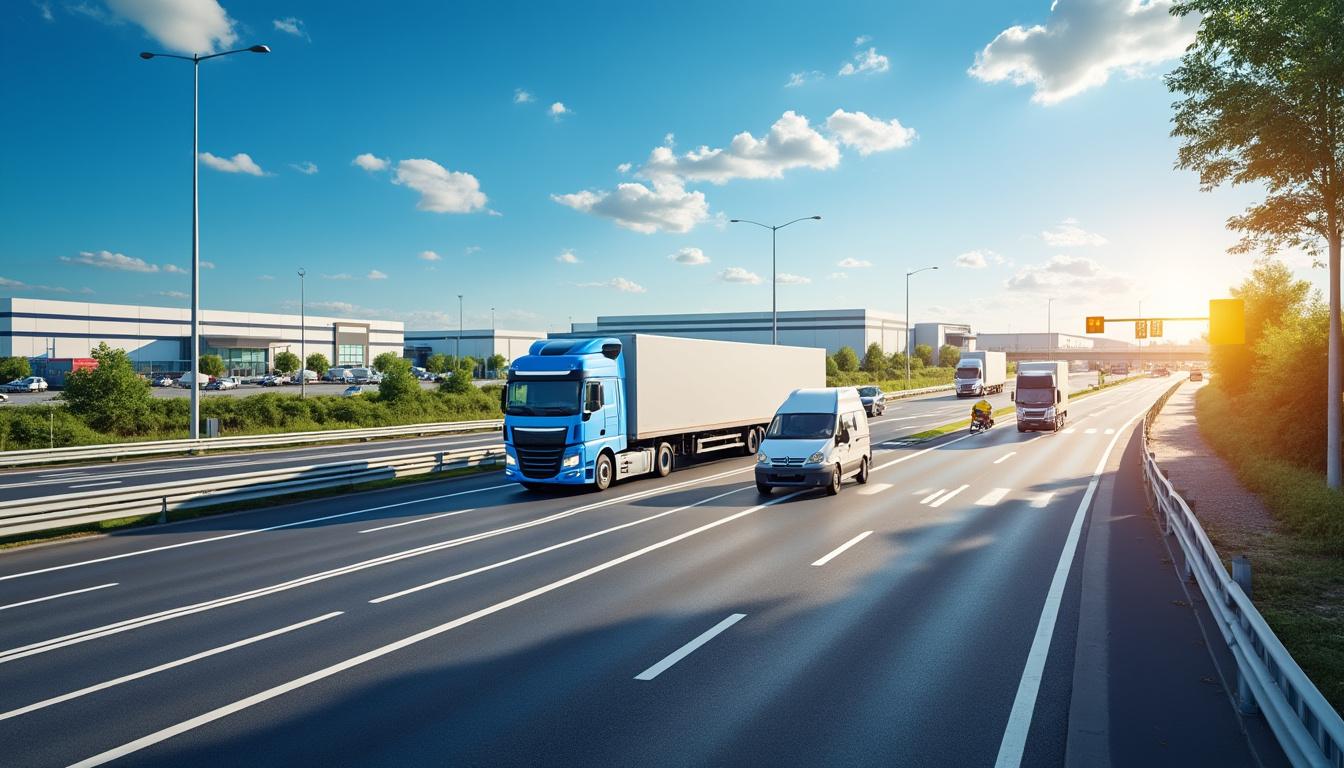 Le transport routier : un pilier essentiel de la logistique de marchandises